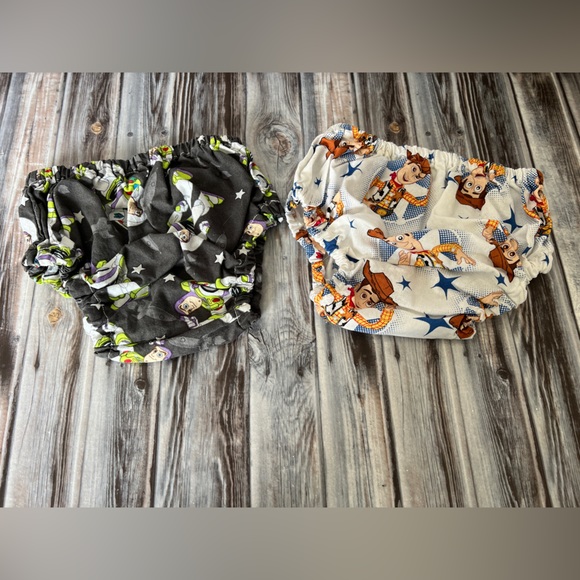 Bottoms | Toy Story Buzz Lightyear Woody Diaper Covers | Poshmark